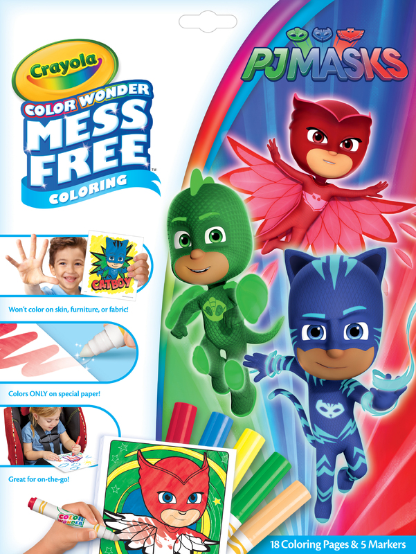 Buy Crayola: Color Wonder Pack - PJ Masks at Mighty Ape NZ