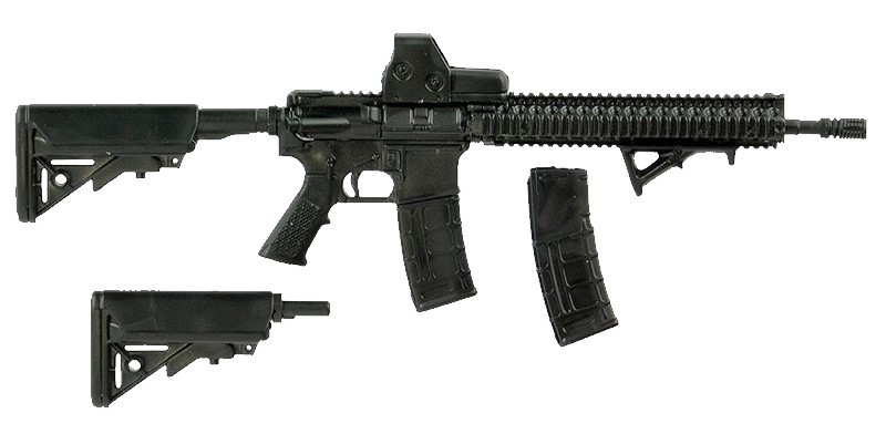 1/12 M4 Sopmod II Type - Model Kit | at Mighty Ape NZ