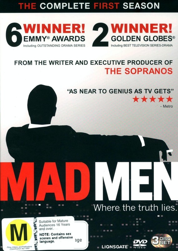 Mad Men - The Complete 1st Season (3 Disc Set) | DVD | Buy Now | at ...
