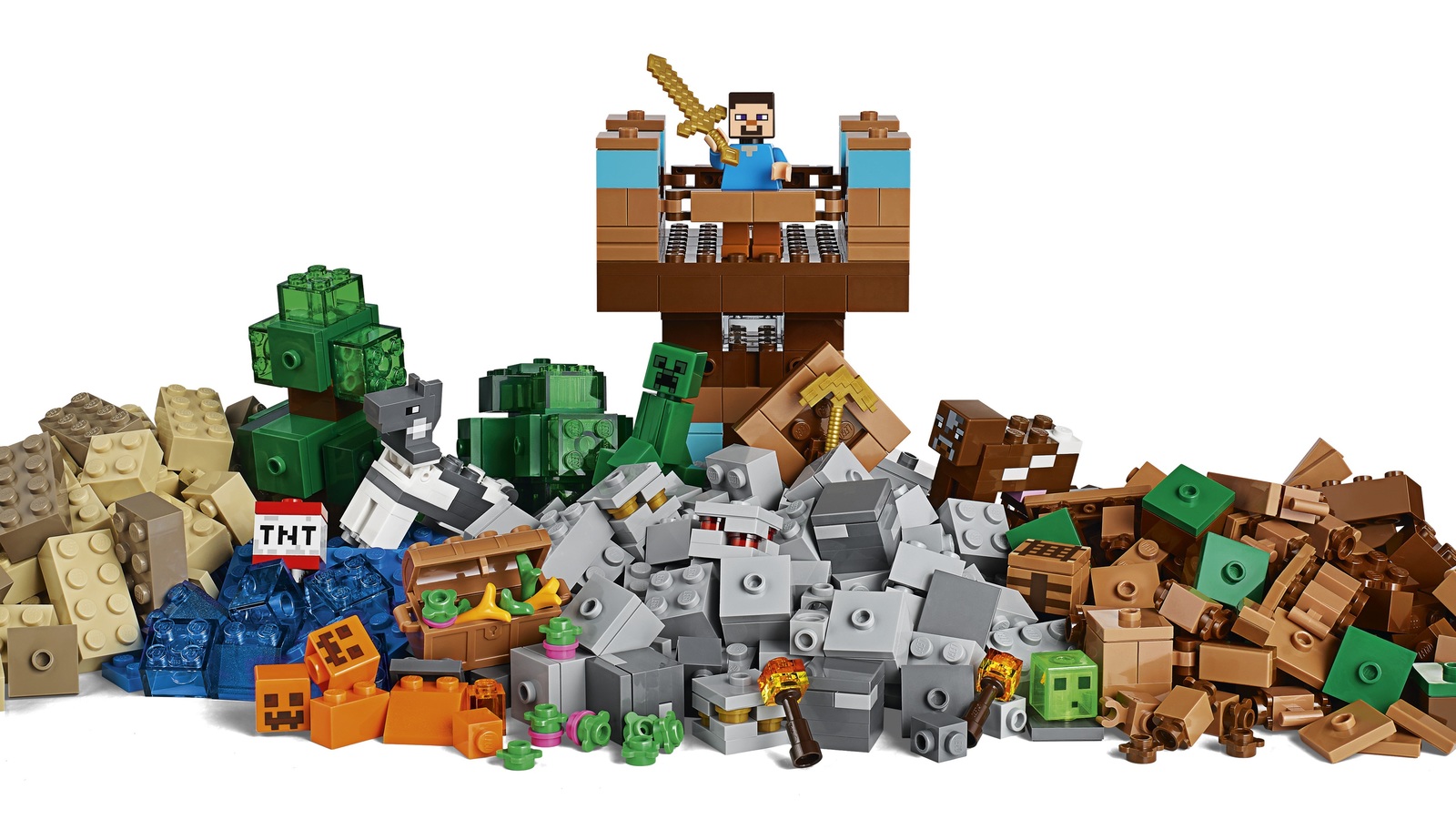 Buy LEGO Minecraft - The Crafting Box 2.0 (21135) at Mighty Ape NZ