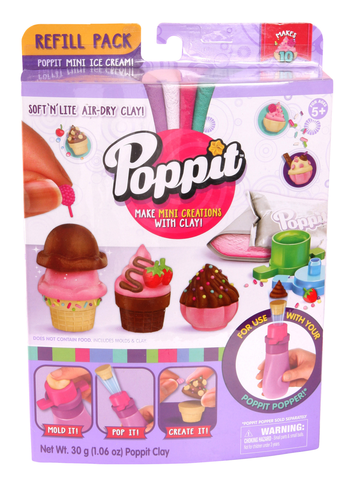 Buy Poppit: Refill Pack - Ice Cream at Mighty Ape NZ