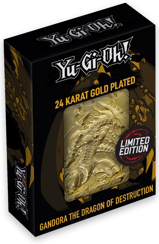 Yu-Gi-Oh: Metal Card (24K Gold Plated) - Gandra the Dragon of ...