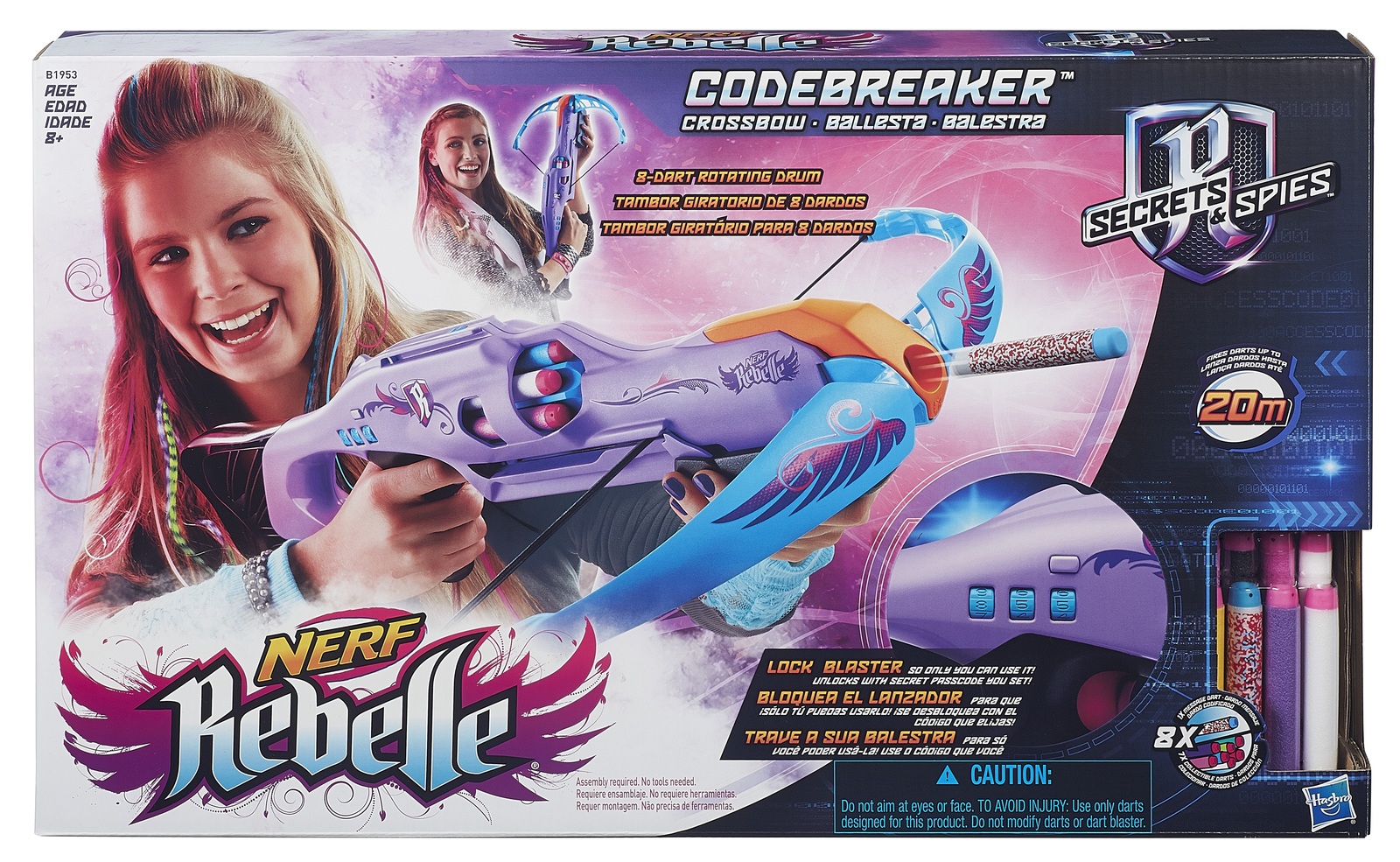 Buy Nerf: Rebelle - Codebreaker Crossbow at Mighty Ape NZ
