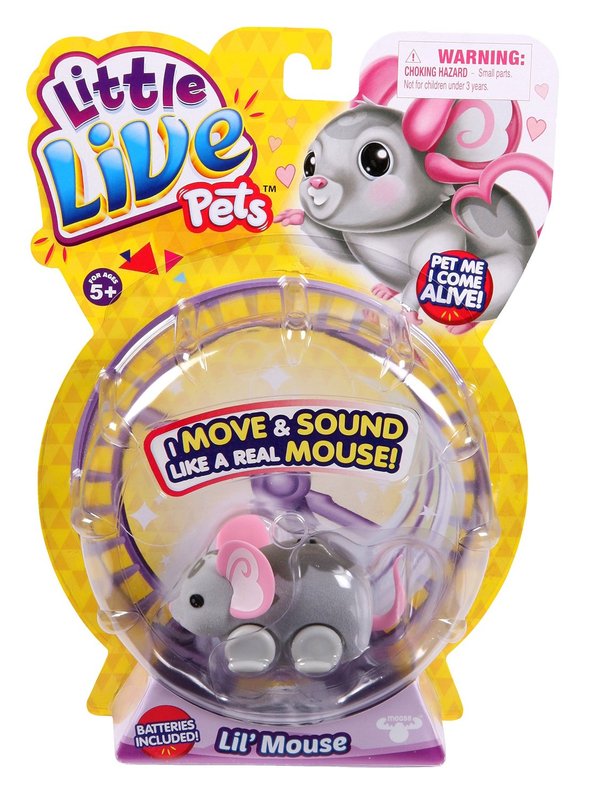 Buy Little Live Pets Mice - Single Pack - Smooch at Mighty Ape NZ