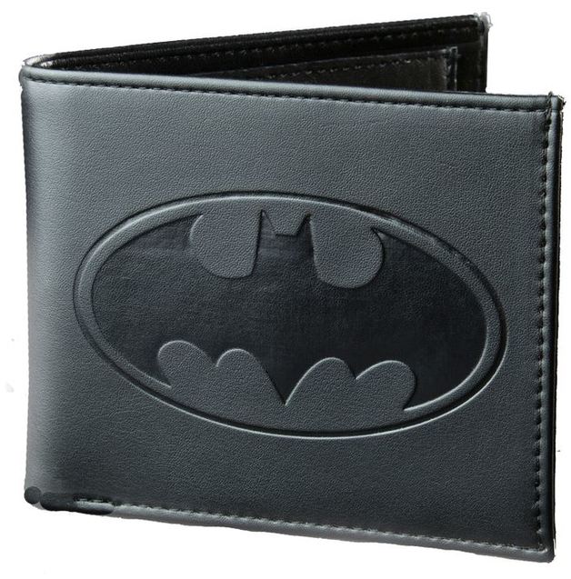 Batman - Classic Logo Embossed Wallet | Men's | at Mighty Ape NZ