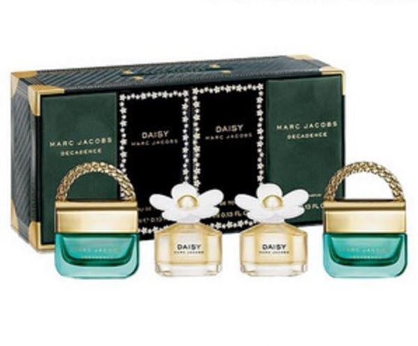 Buy Marc Jacobs - Daisy & Decadence 4 Piece Mini Gift Set (4X4ml, EDT ...