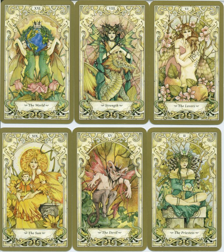 Mystic Faerie Tarot | Barbara Moore Book | In-Stock - Buy Now | at Mighty Ape NZ