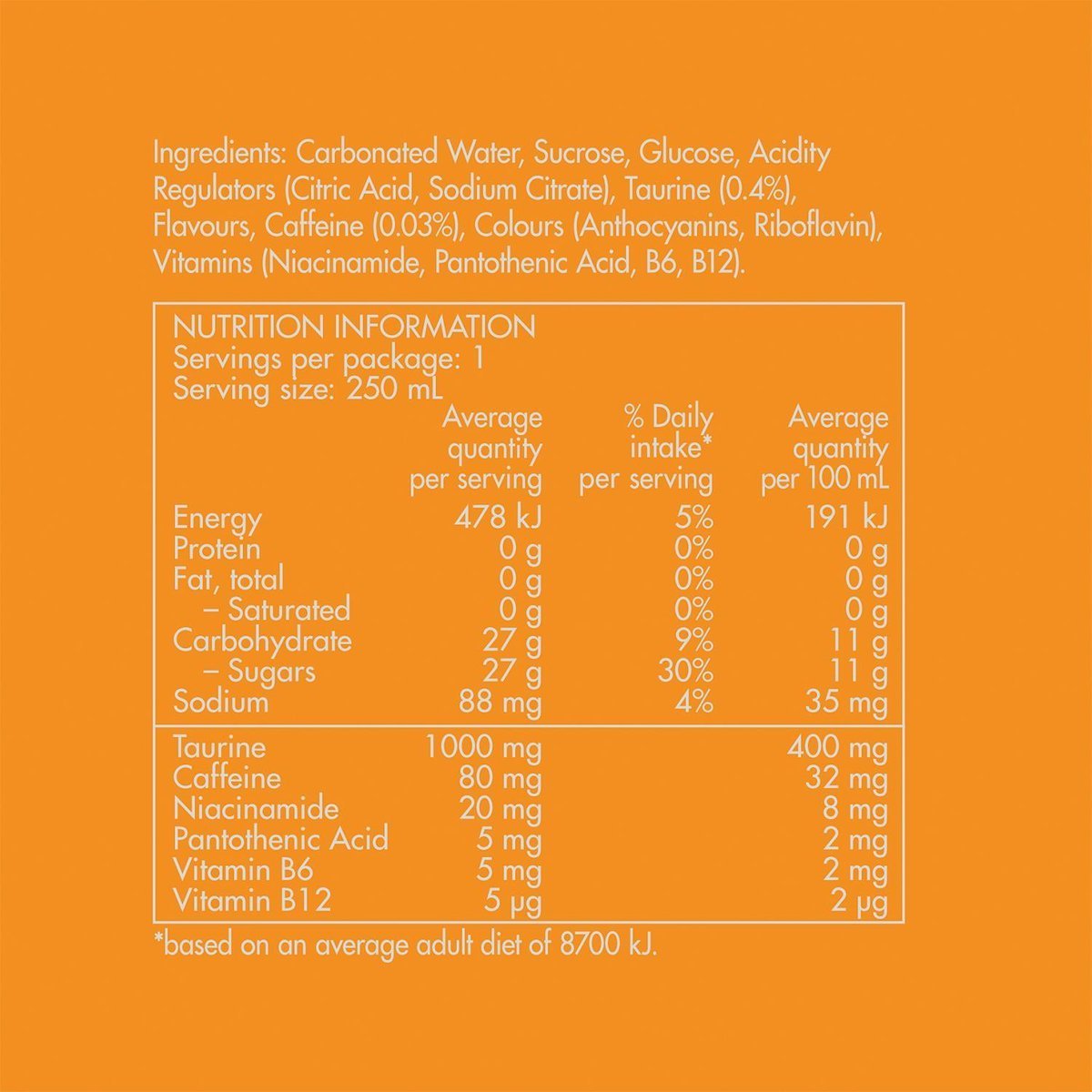 Red Bull Energy Drink Summer Edition, Apricot & Strawberry 250ml (12 ...