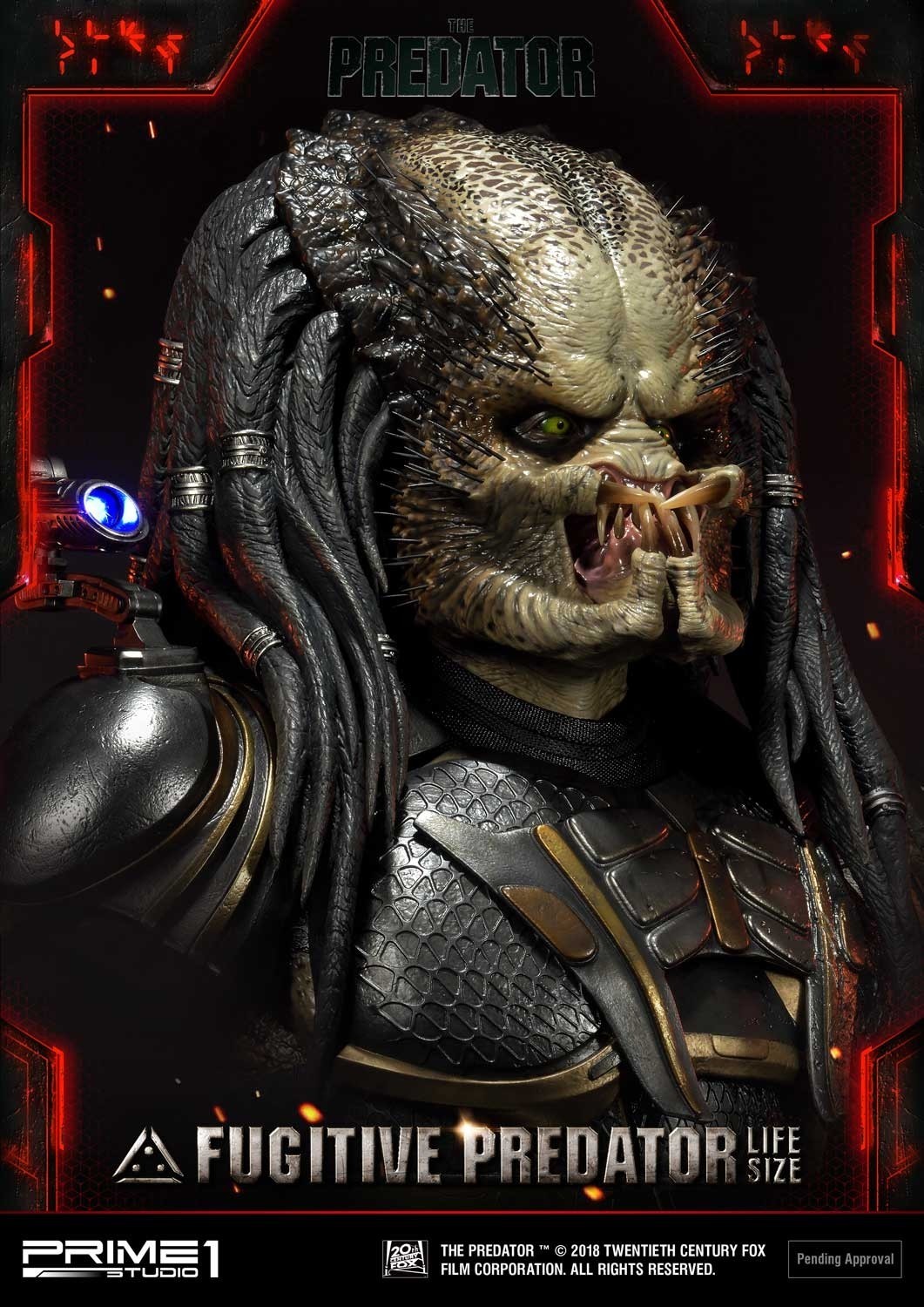 Fugitive Predator - Replica Bust | at Mighty Ape NZ