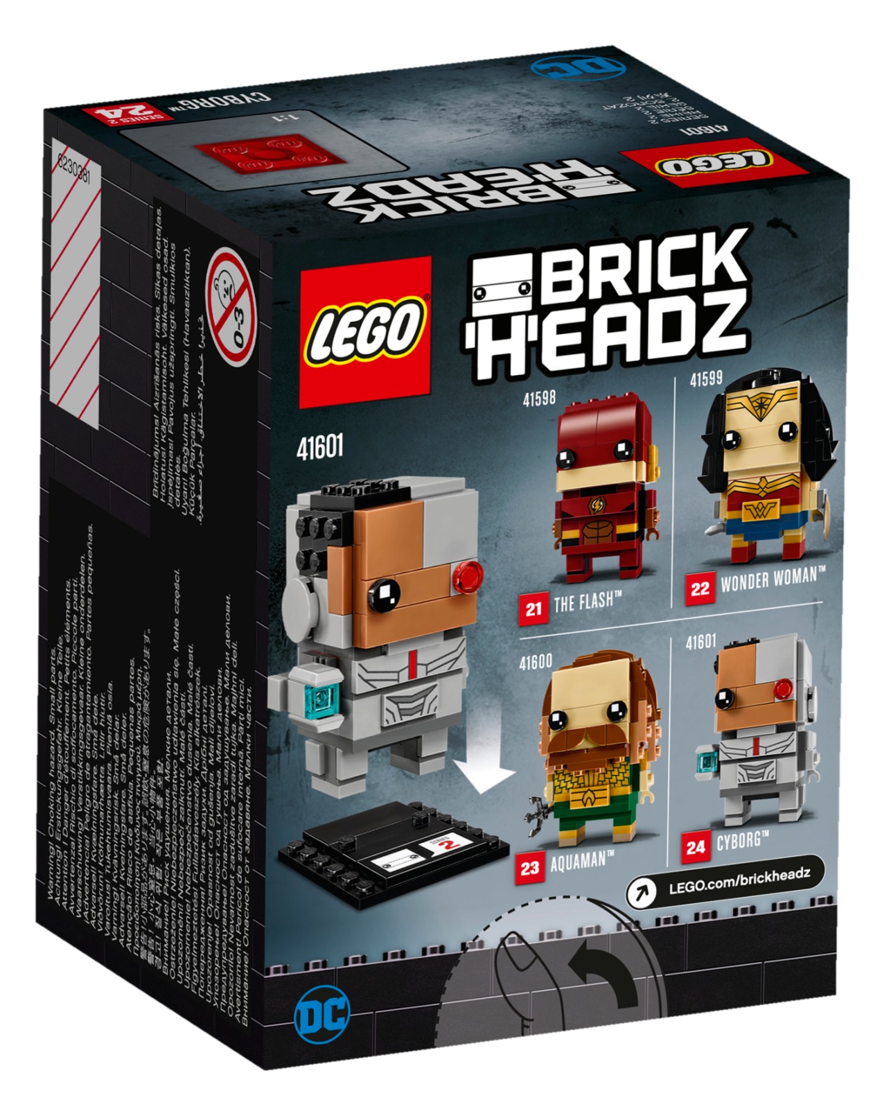 Buy LEGO Brickheadz: Cyborg (41601) at Mighty Ape Australia