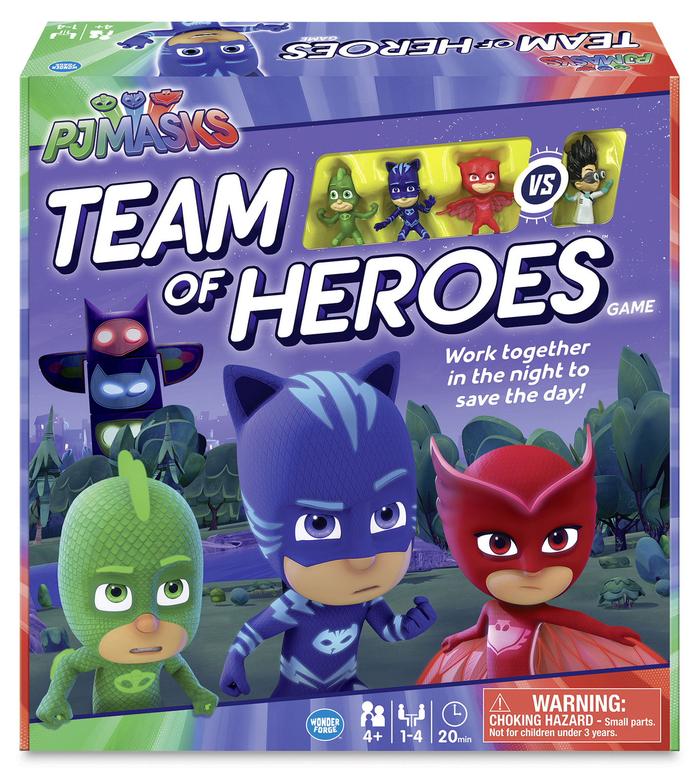 PJ Masks Team Of Heroes Board Game At Mighty Ape Australia