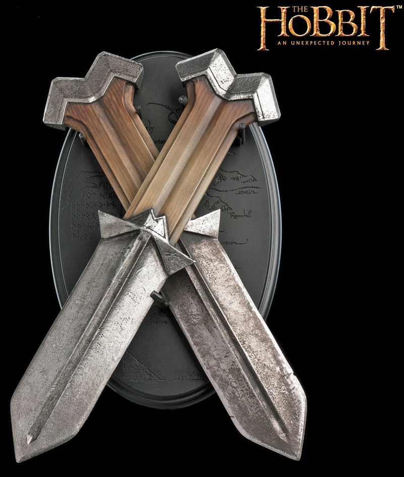 The Hobbit Knives of Nori the Dwarf Prop Replica - by Weta | at Mighty ...