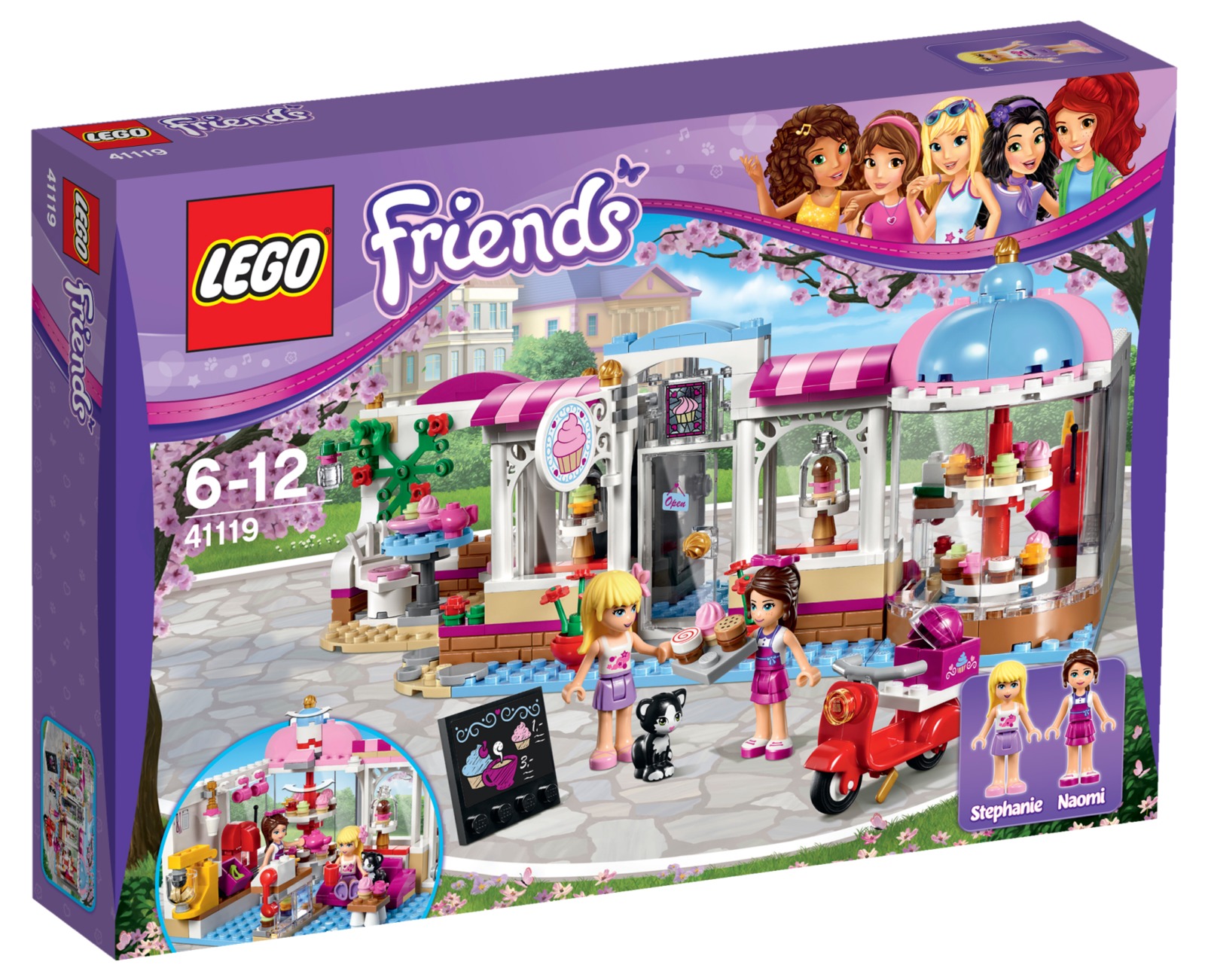 Buy LEGO Friends: Heartlake Cupcake Café (41119) at Mighty Ape NZ