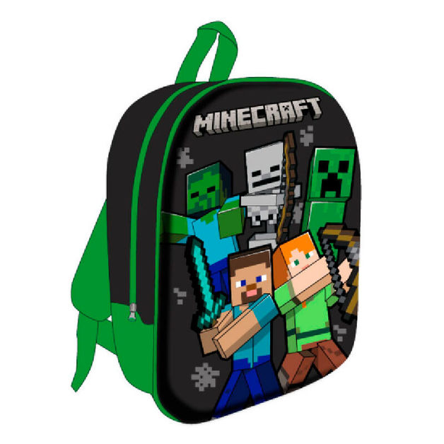 Minecraft: 3D Backpack | at Mighty Ape NZ