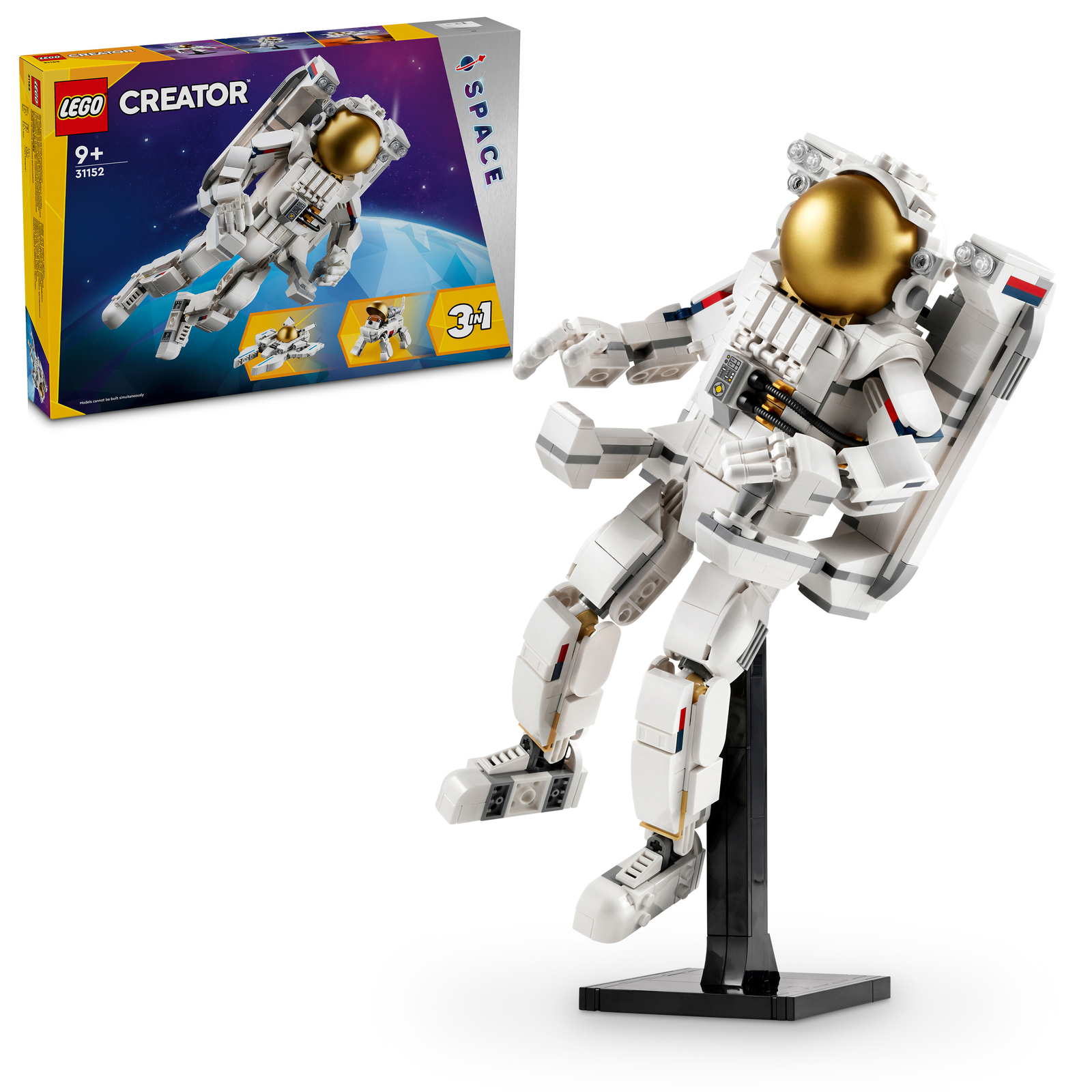 LEGO Creator: 3-In-1 - Space Astronaut (31152) Images at Mighty Ape NZ