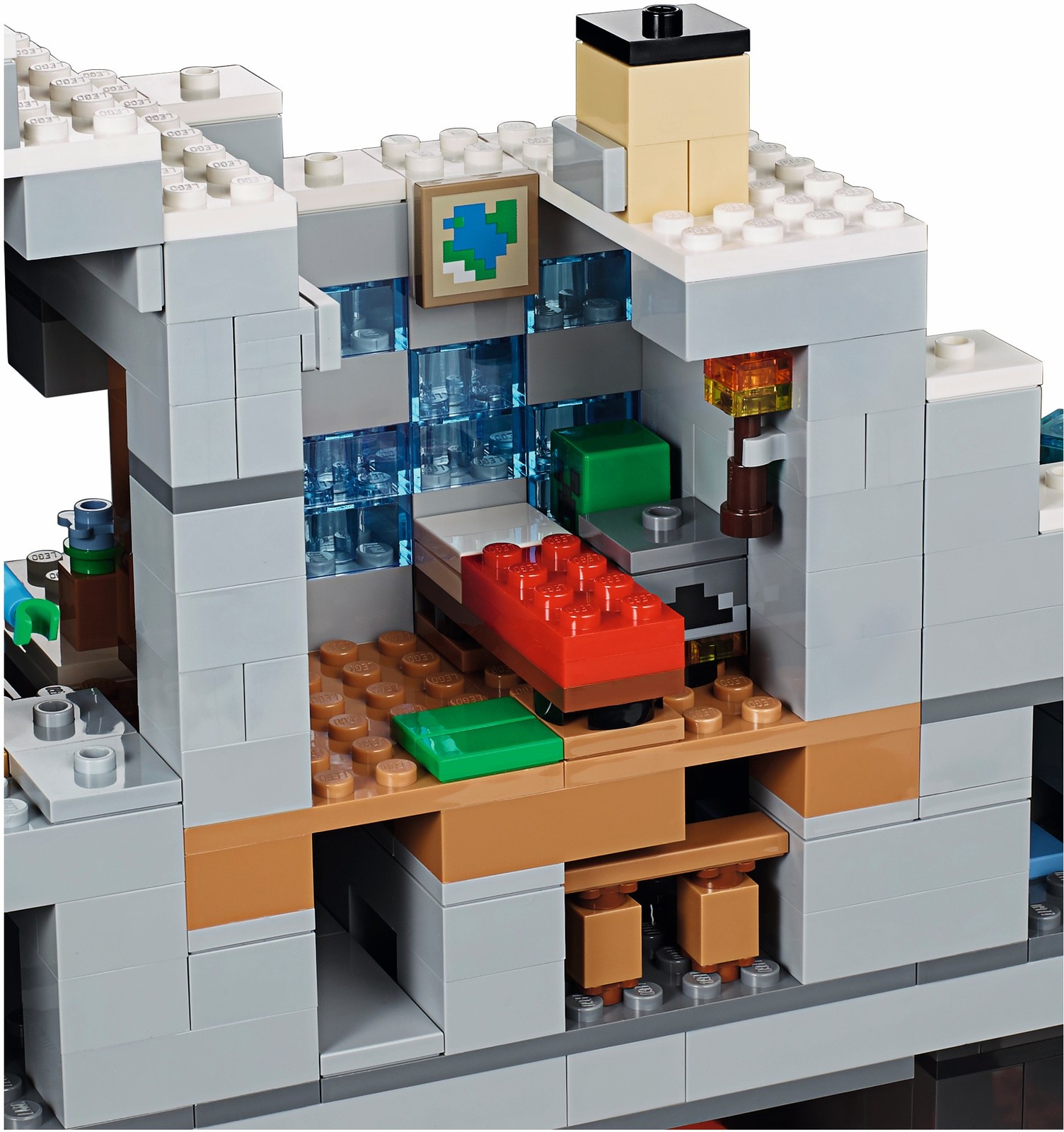Buy LEGO Minecraft - The Mountain Cave (21137) at Mighty Ape NZ