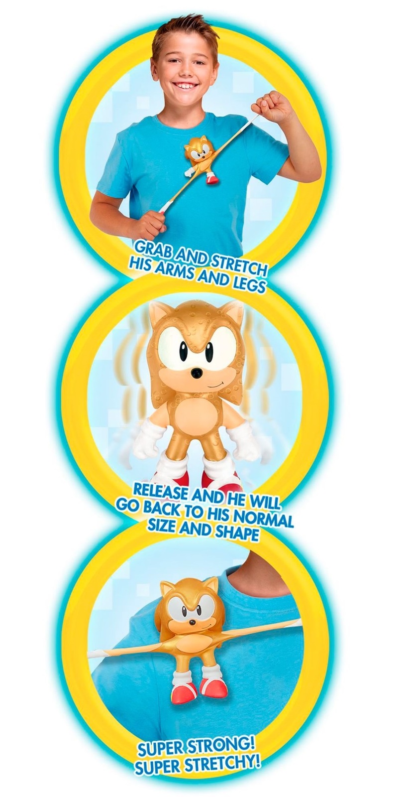 Buy Gold Sonic - Stretch Armstrong at Mighty Ape Australia