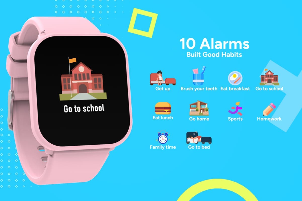 Kogan Play 2 Kids Smart Watch (Pink) | at Mighty Ape NZ