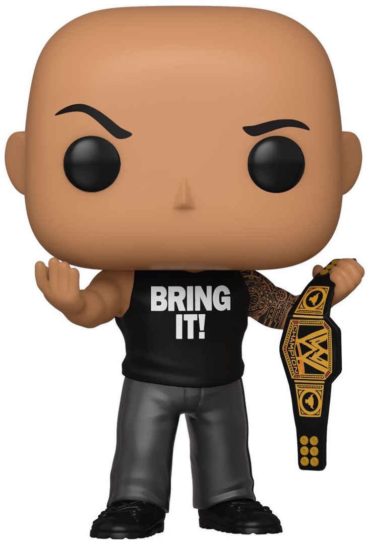 The Rock (with Championship Belt) - Pop! Vinyl Figure | at Mighty Ape NZ