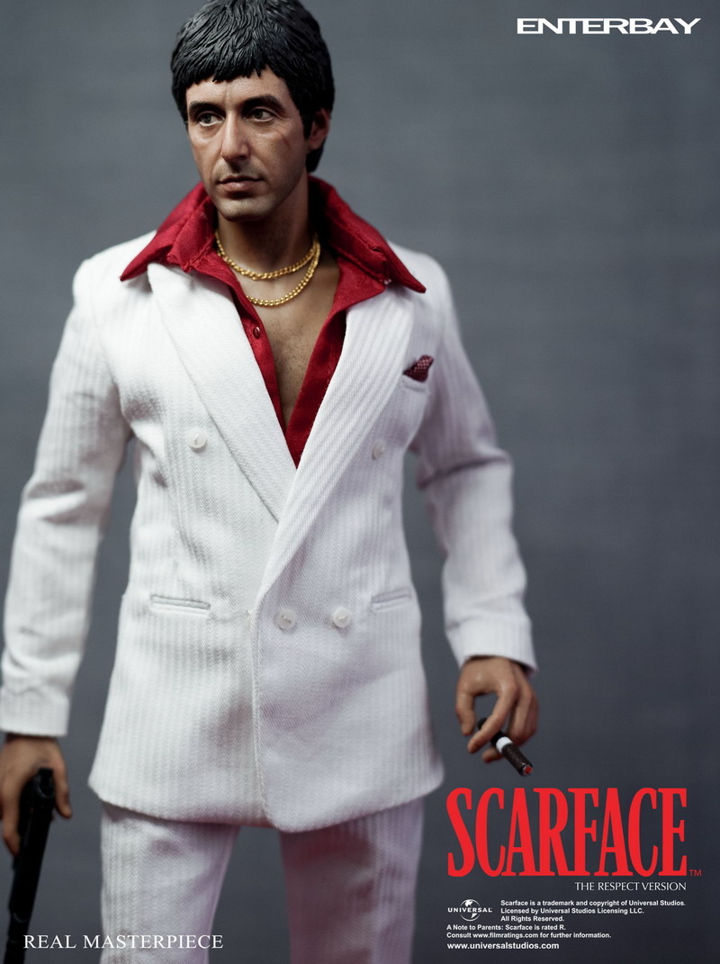 Scarface Tony Montana Action Figure - Respect Version | at Mighty Ape NZ