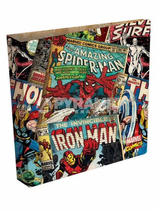 Buy Marvel Retro Montage 2 Ring Binder at Mighty Ape NZ