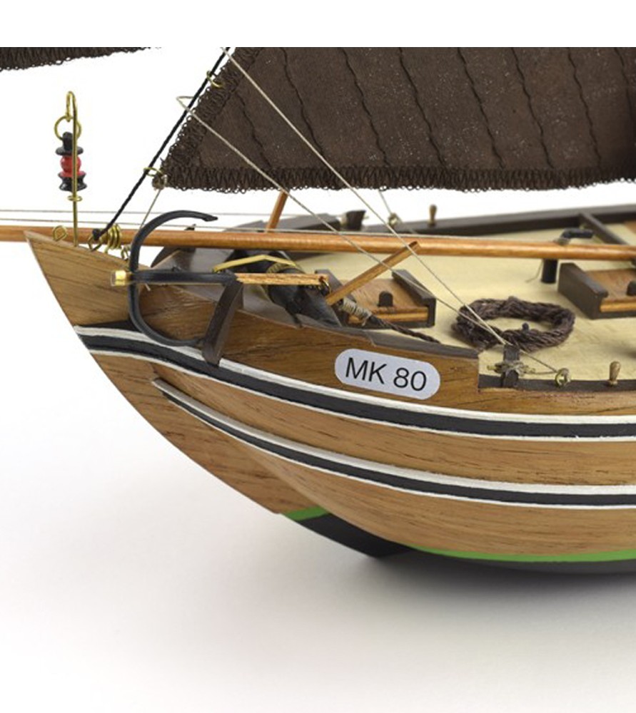 Artesania Latina: 1/35 Fishing Boat Botter Wooden Model Ship Kit | at ...