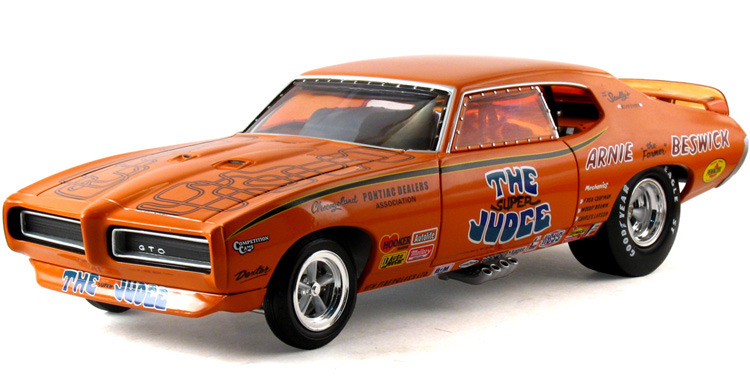MPC 1969 Pontiac GTO Super Judge Funny Car 1/25 Model Kit Images at ...