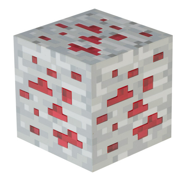 Minecraft - Light-up Redstone Ore | at Mighty Ape NZ