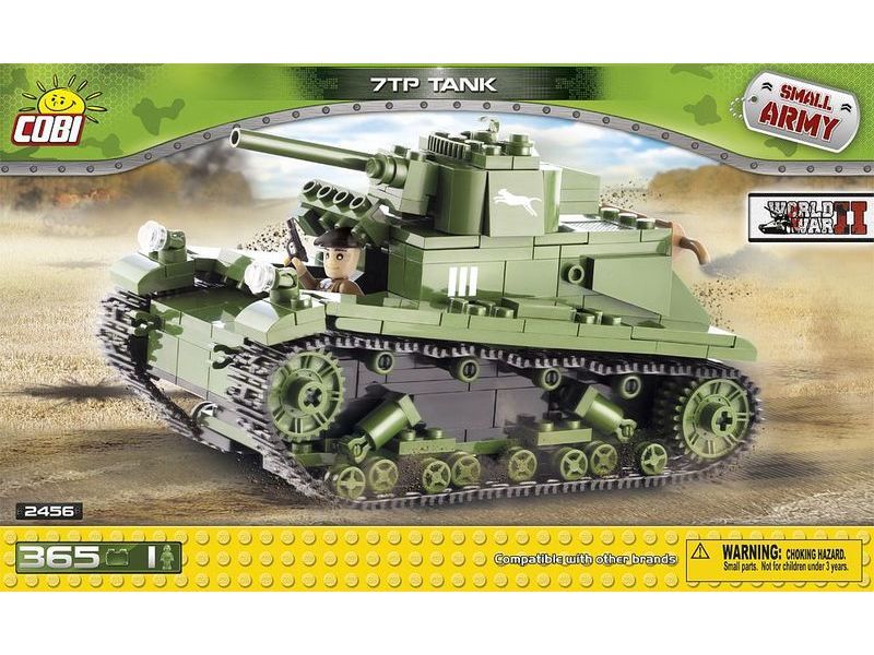 Buy Cobi: World War 2 - 7TP Tank at Mighty Ape NZ
