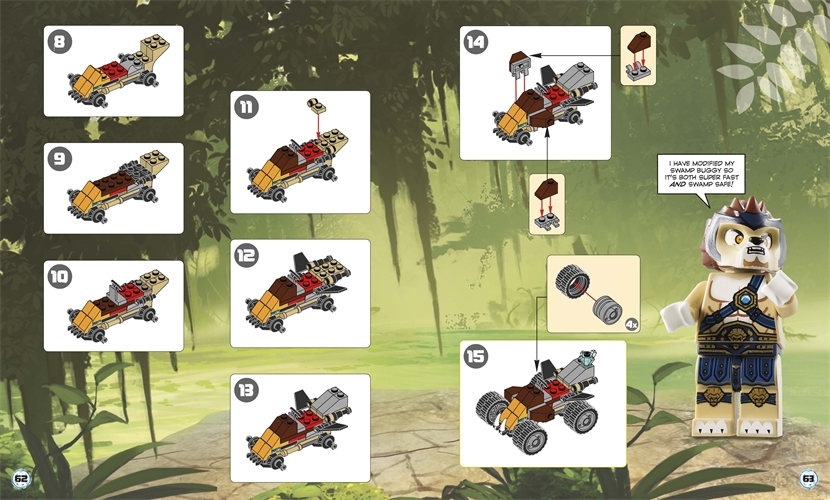 Lego Legends of Chima Brickmaster: The Quest for Chi (Book + LEGO ...