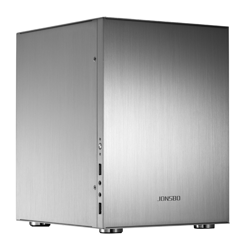 Jonsbo C2 Mini-ITX Tower Case (Silver) | at Mighty Ape Australia