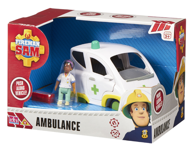 Buy Fireman Sam - Vehicle & Accessory Set - Ambulance at Mighty Ape NZ