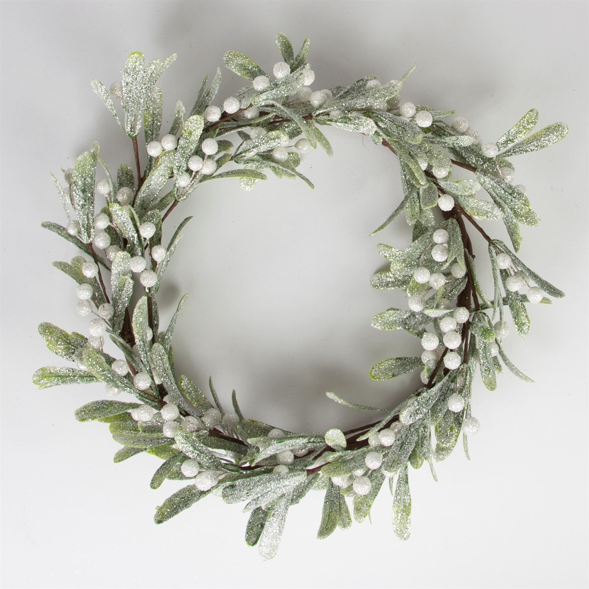 Silver Mistletoe Wreath | at Mighty Ape NZ