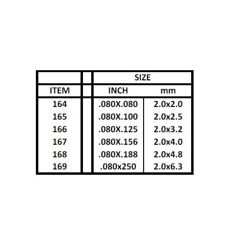 Evergreen Styrene Stripstyrene White 2X2.5 mm (8) | at Mighty Ape NZ