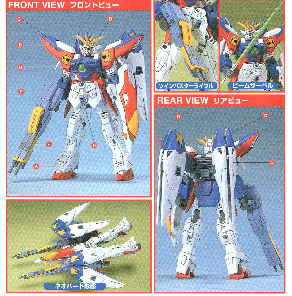 HG 1/144 Wing Gundam Zero (w/figure) - Model Kit | at Mighty Ape NZ