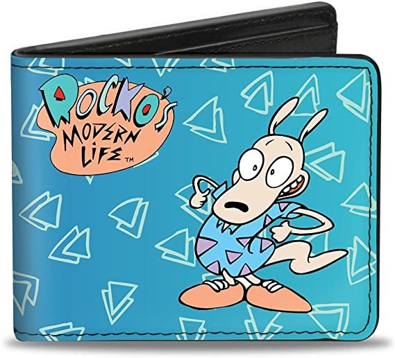 Rocko's Modern Life: Happy+Sad - Bi-fold Wallet | Men's | at Mighty Ape NZ