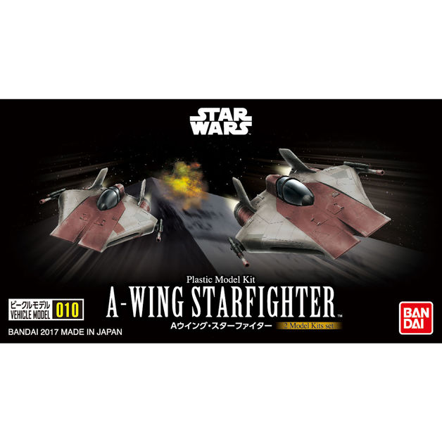 Star Wars: Vehicle Model 010 A Wing Star Fighter - Model Kit | at ...