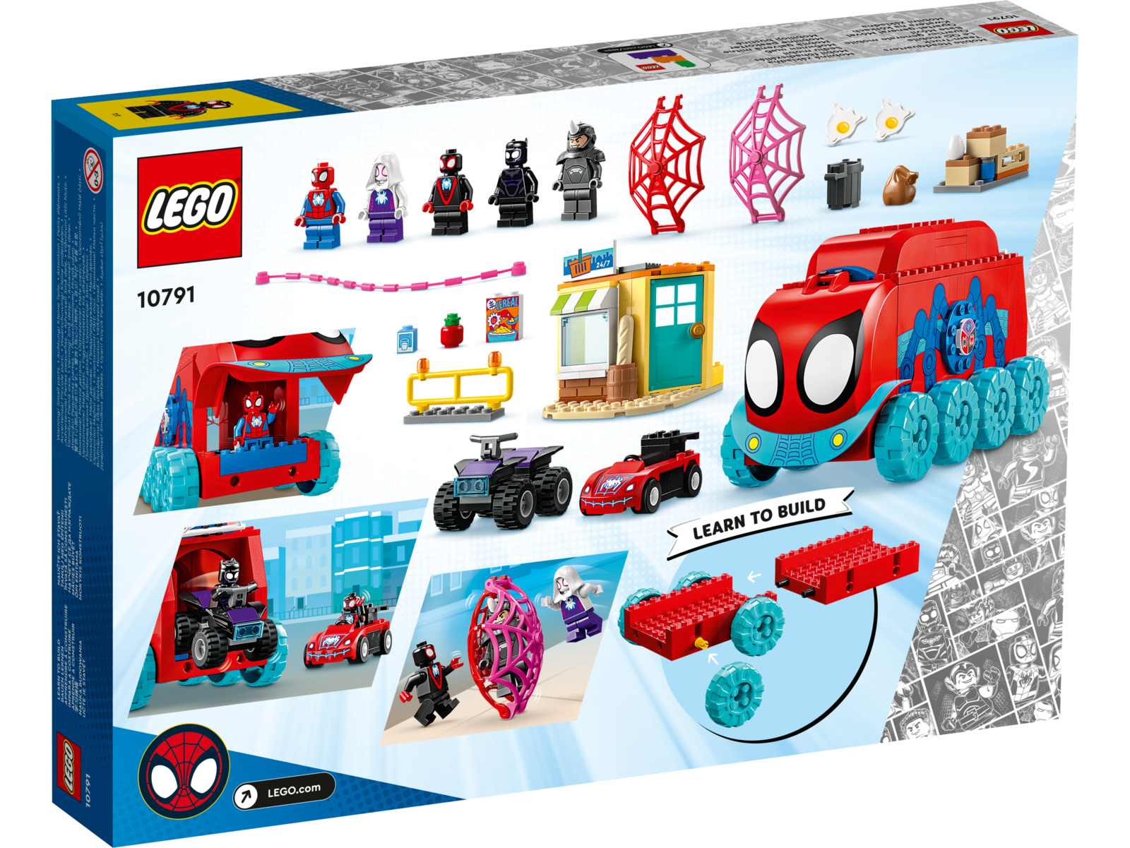 Buy LEGO Marvel: Spidey - Team Spidey's Mobile Headquarters at Mighty ...