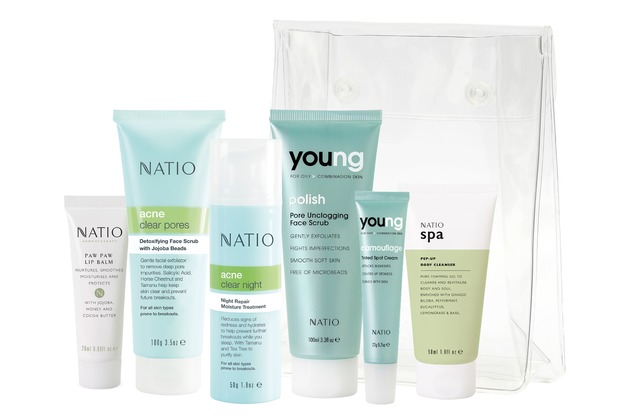 Buy Natio Young 6 Piece Skin Gift Set at Mighty Ape NZ