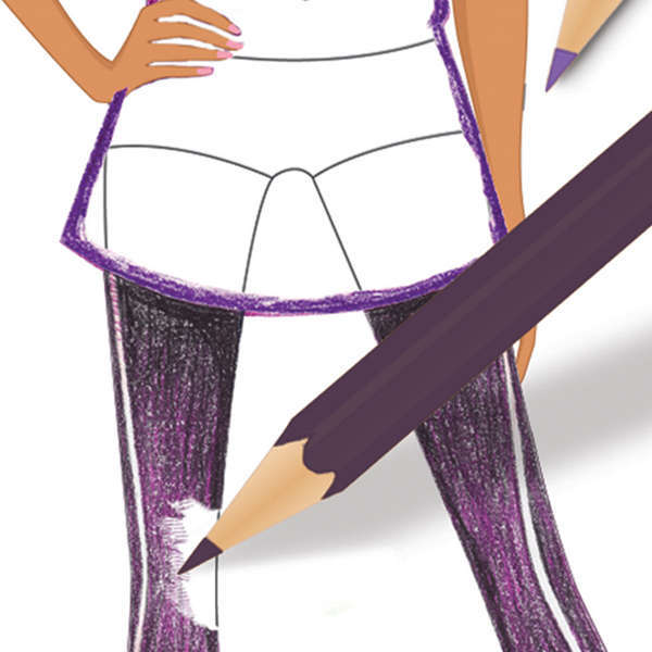 Buy Style Me Up - Sporty Girl Designer Sketchbook at Mighty Ape NZ