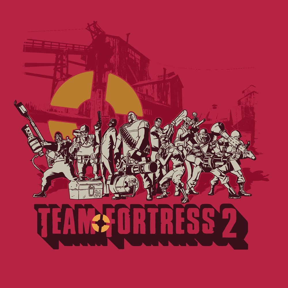 Team Fortress 2 Logo T-Shirt | Men's | at Mighty Ape NZ