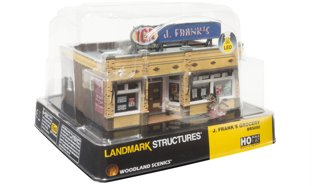 Woodland Scenics HO Scale - J. Franks Grocery | at Mighty Ape NZ