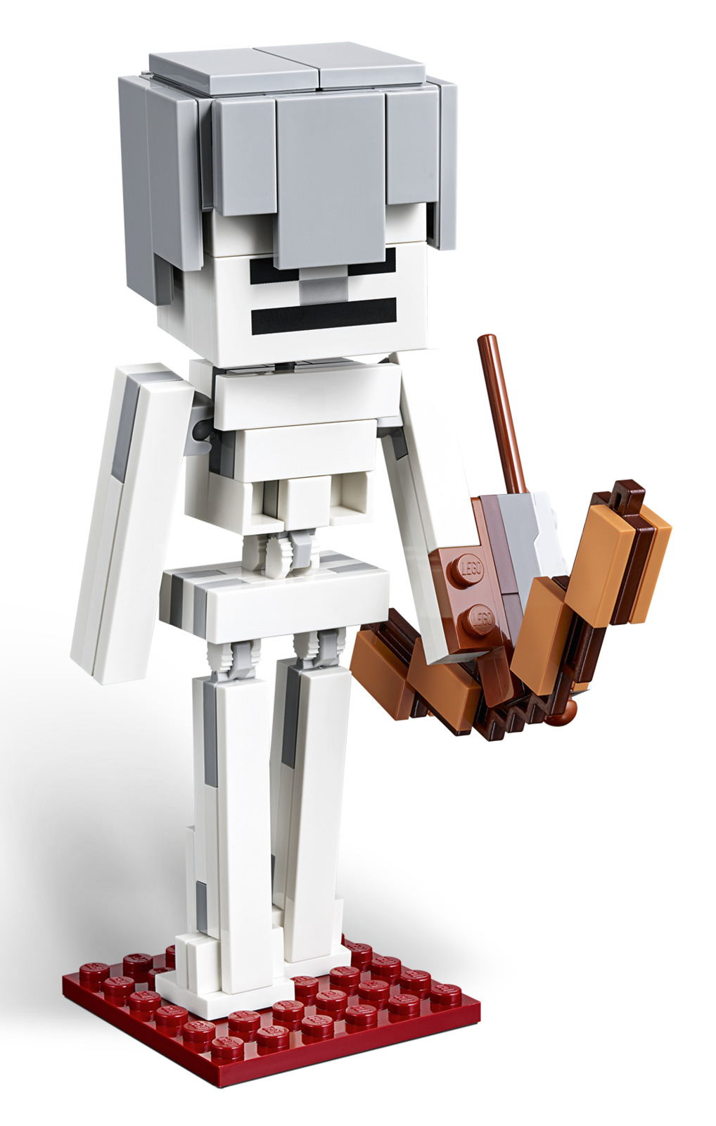 Buy Lego Minecraft Skeleton Bigfig With Magma Cube At Mighty Ape Nz