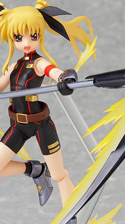 Magical Girl Lyrical Nanoha Figma Fate Testarossa Sonic Form Action ...