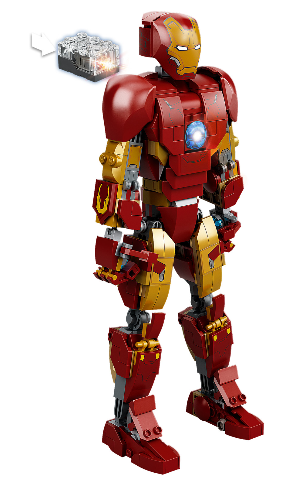 Buy LEGO Marvel - Iron Man Figure at Mighty Ape NZ