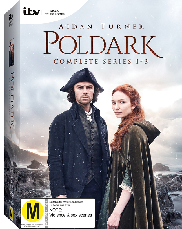 Poldark: Season 1-3 | DVD | Pre-Order Now | at Mighty Ape NZ