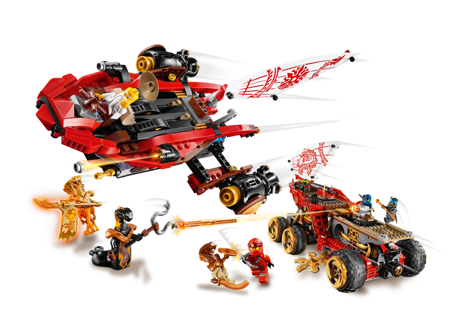 LEGO Ninjago: Land Bounty - (70677) Images at Mighty Ape NZ