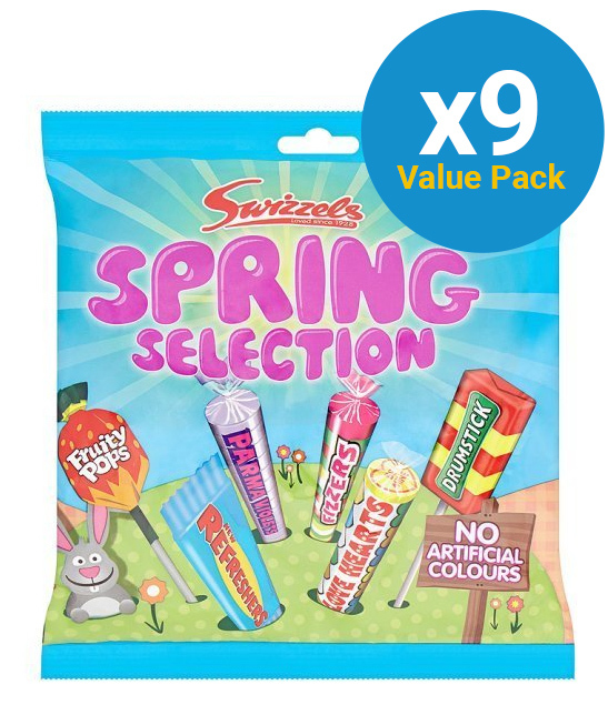 Swizzels: Spring Selection Bag (170g) 9pk | at Mighty Ape NZ