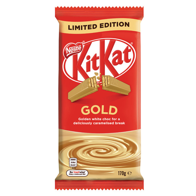 KitKat Gold Chocolate Block | at Mighty Ape NZ