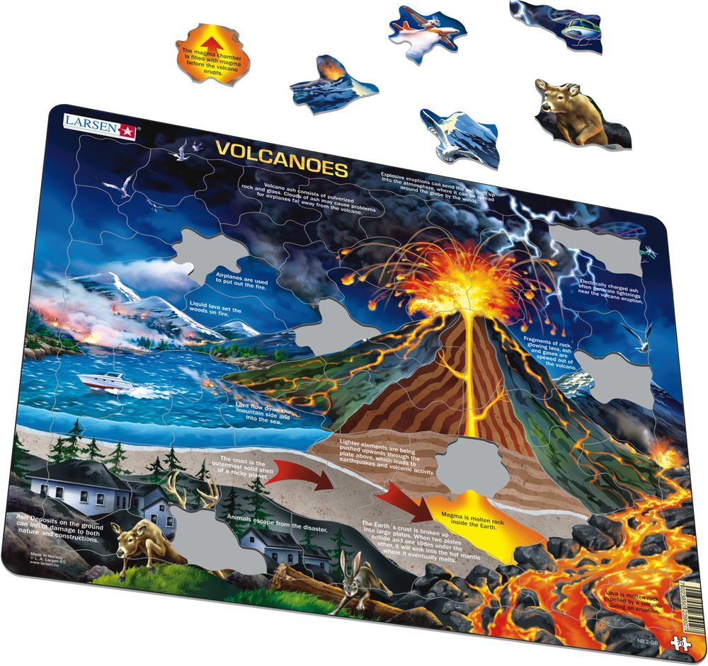 Buy Volcano - 70 Piece Puzzle at Mighty Ape Australia